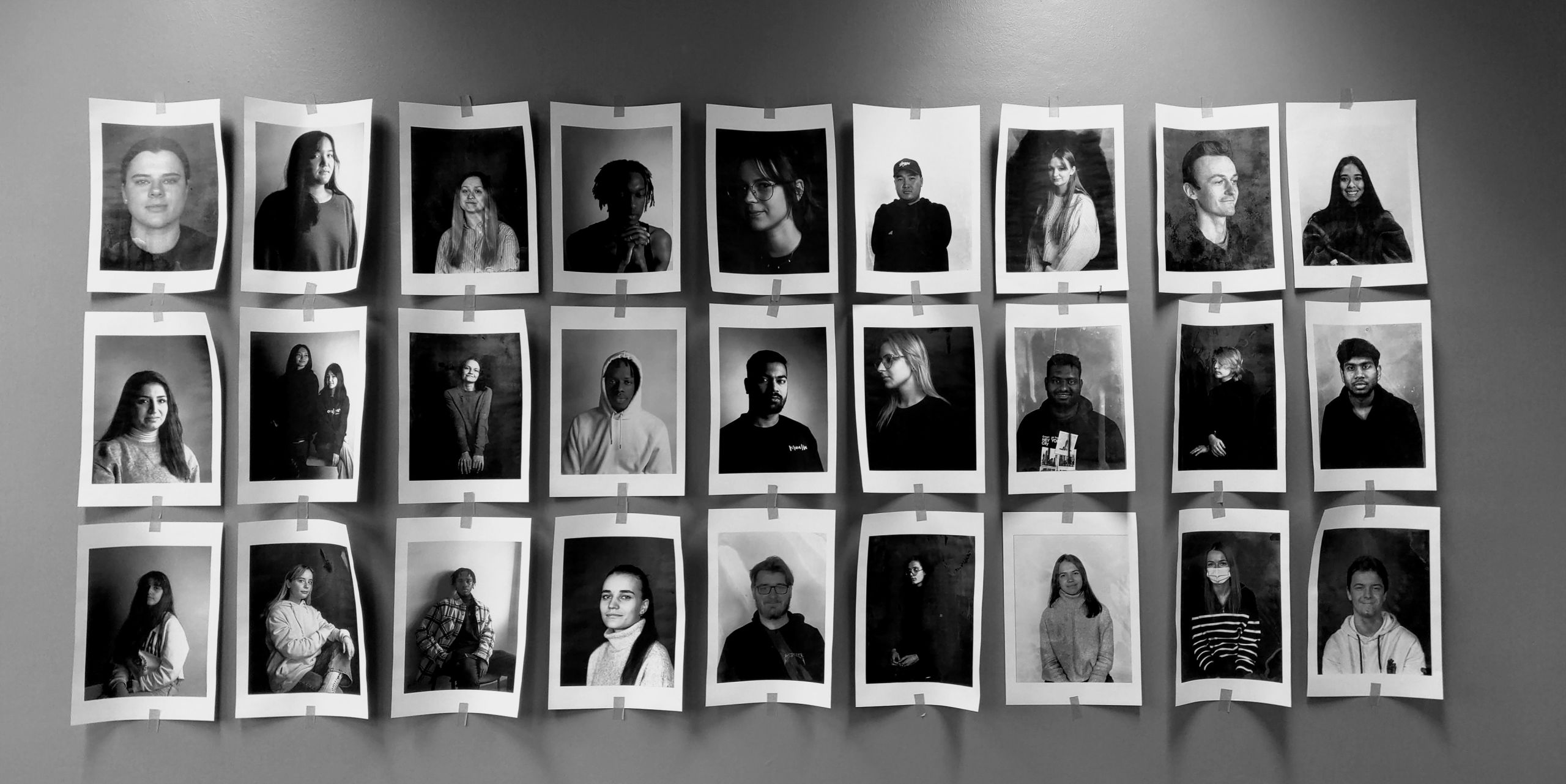 Exhibition of works by students of Graphic Design - Vistula University